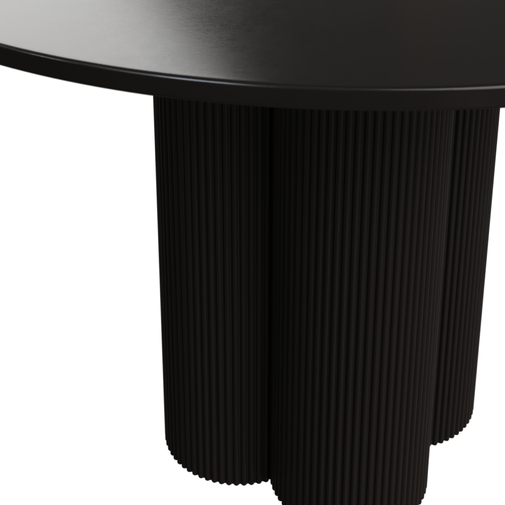 Corrugated Dining Table 01 • iMeshh - 3D Model for Blender 4.0+