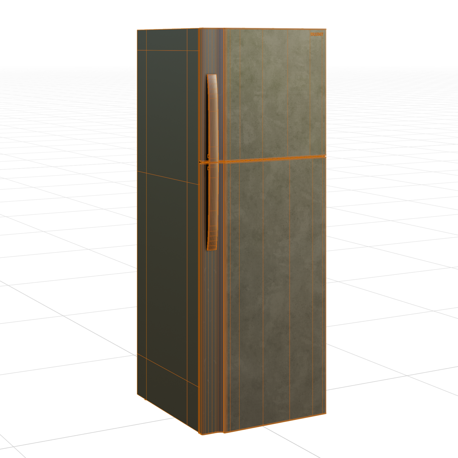 Standard Fridge 01 • iMeshh - 3D Model for Blender 4.0+