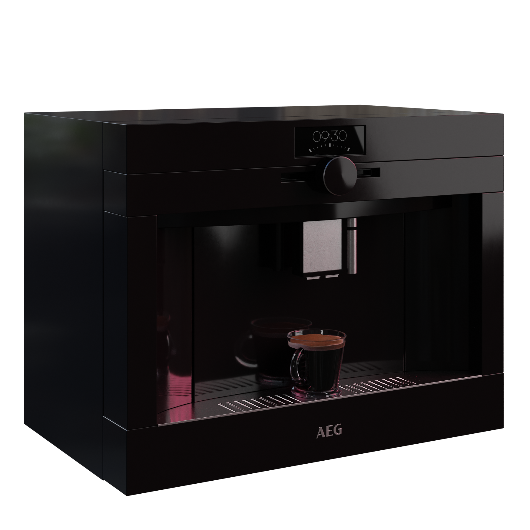 Integrated Coffee Machine 01 • iMeshh - 3D Model for Blender 4.0+