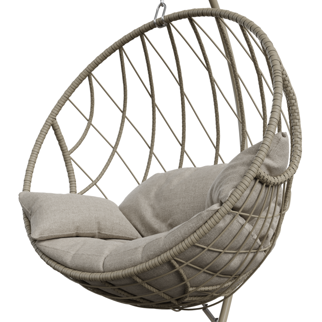 Hanging Pod Lounge Chair 01 • iMeshh - 3D Model for Blender 4.0+