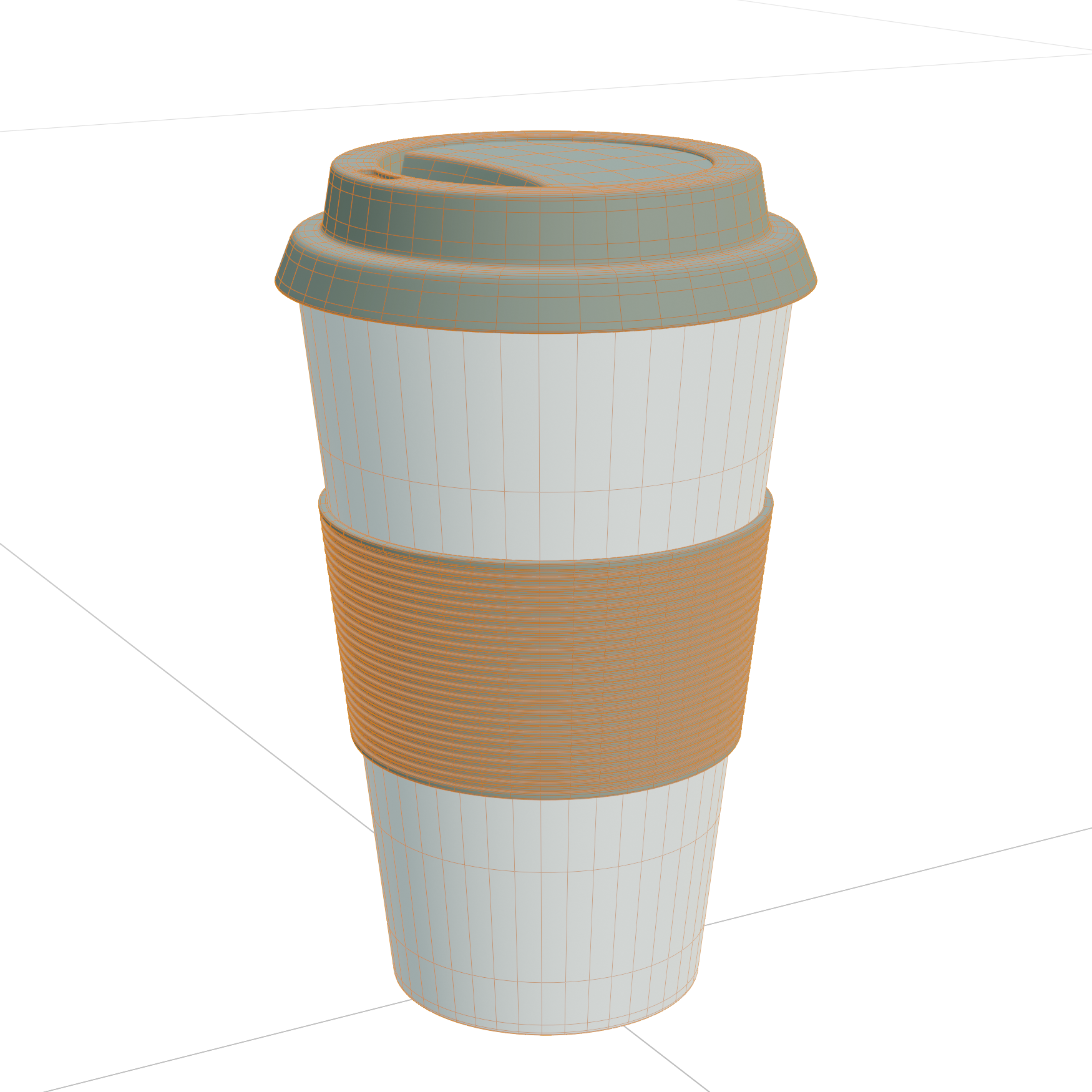 Coffee Cup 01 • iMeshh - 3D Model for Blender 4.0+