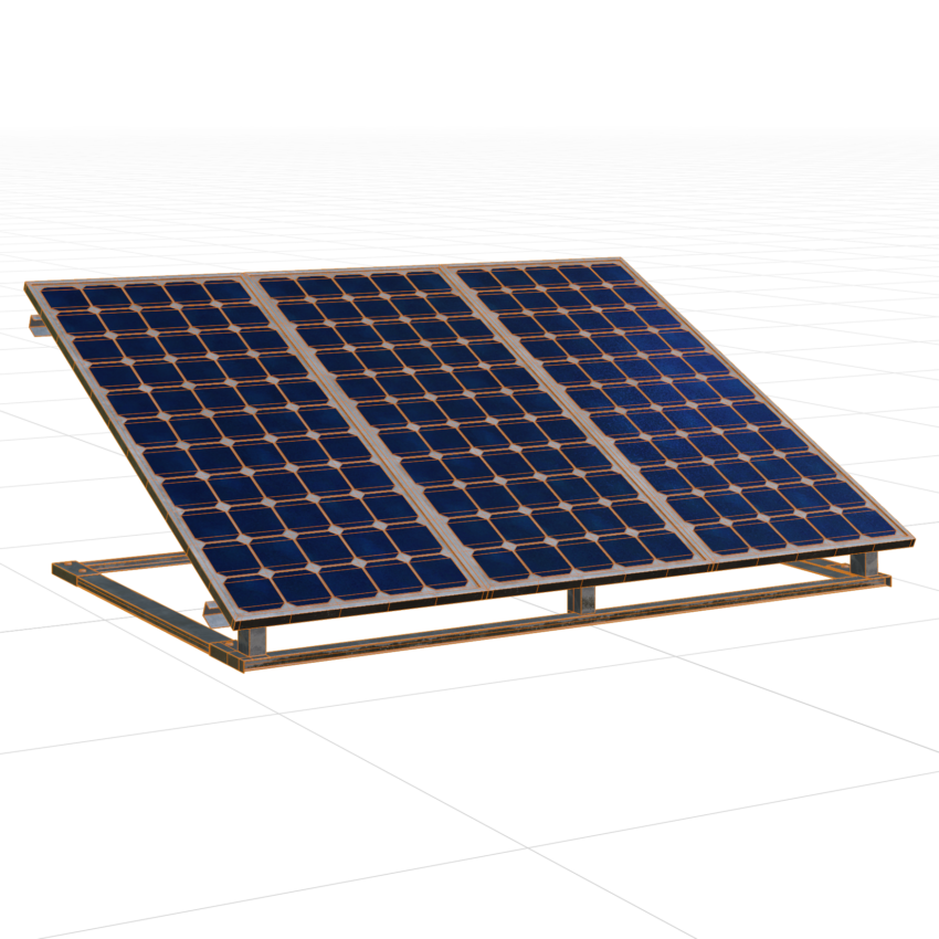 Solar Panels 01 • iMeshh - 3D Model for Blender 4.0+