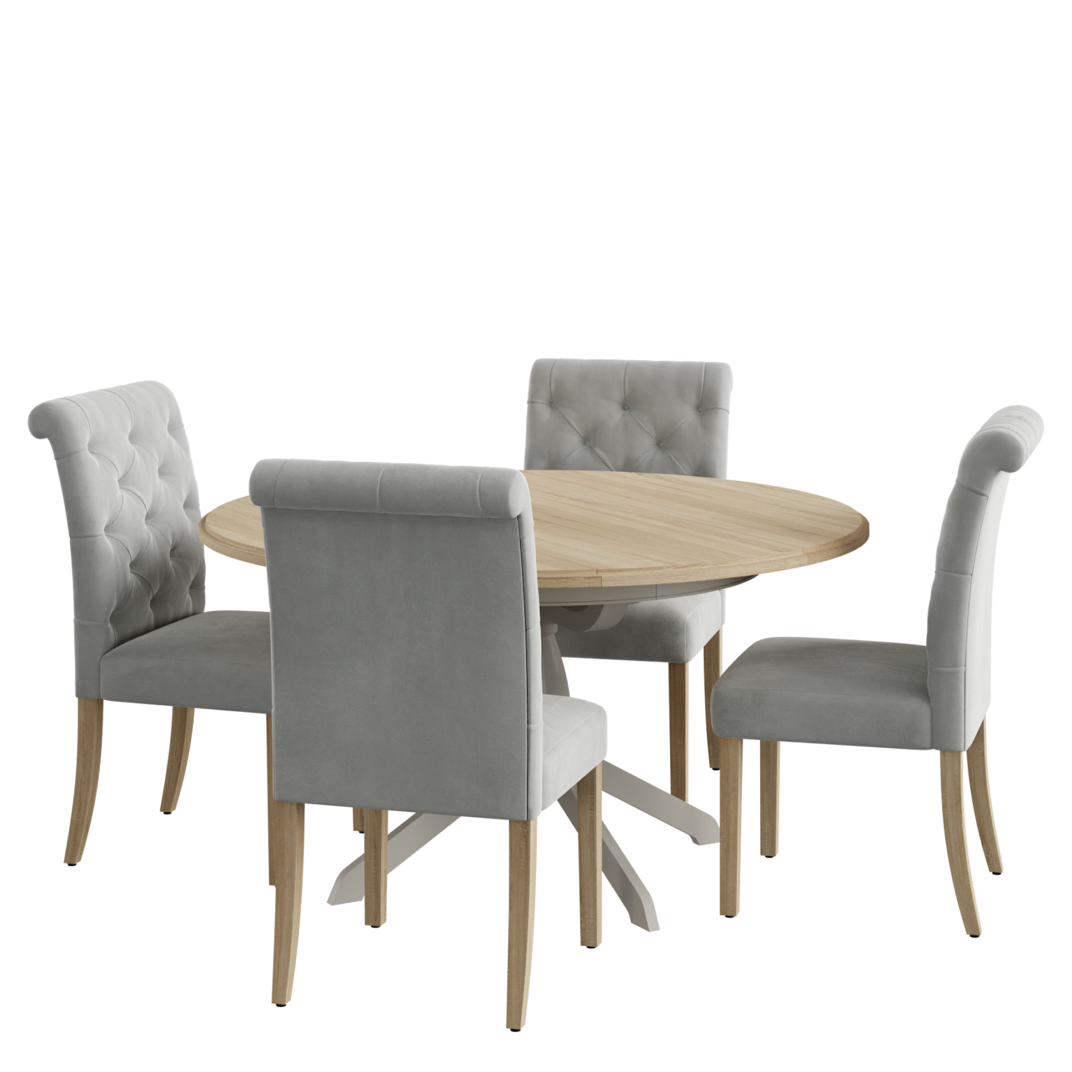 Modern Contemporary Dining Table Set 01 • iMeshh - 3D Model for Blender ...