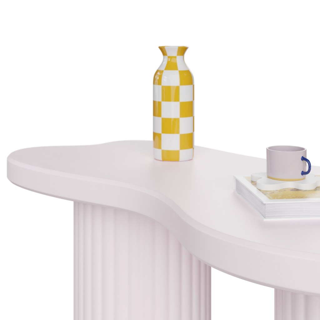 Wavy Column Coffee Table 01 • iMeshh - 3D Model for Blender 4.0+