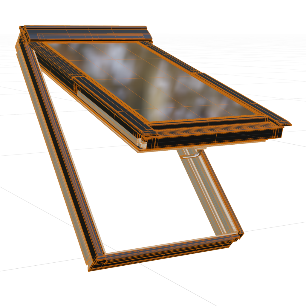 Roof Top Window 01 • iMeshh - 3D Model for Blender 4.0+