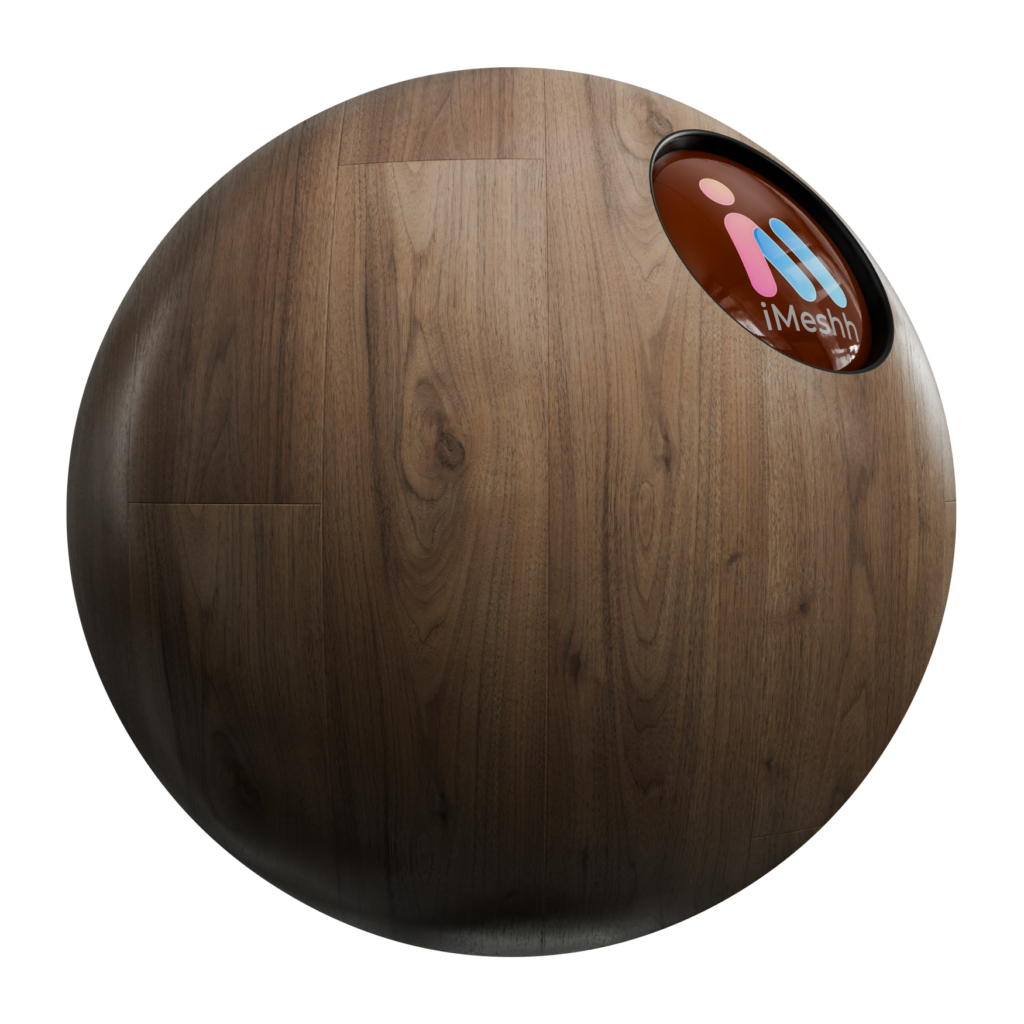 Walnut Light Langley Wood Floor Shader Generator • iMeshh - 3D Model ...