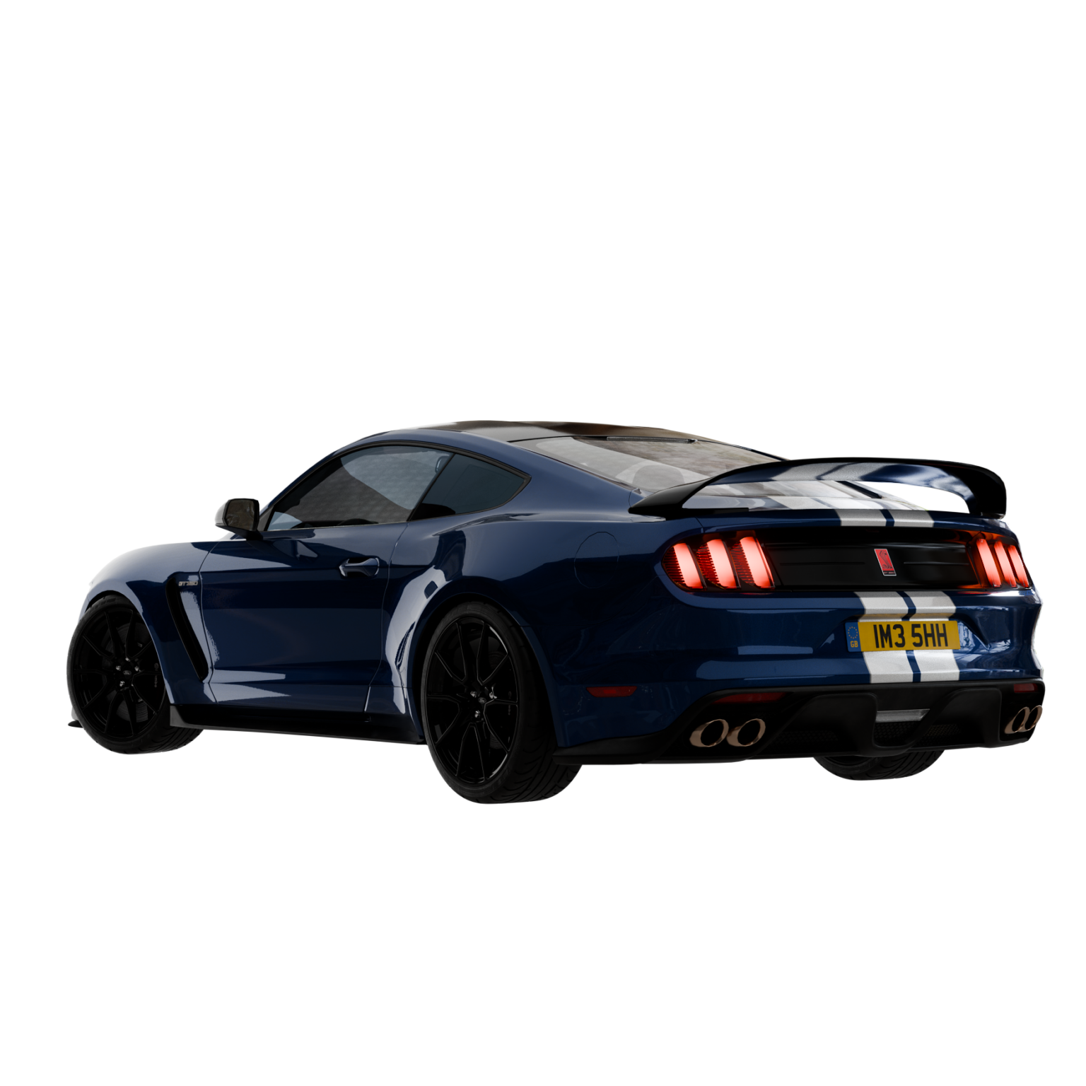 Ford Mustang Shelby GT350 2020 • iMeshh - 3D Model for Blender 4.0+