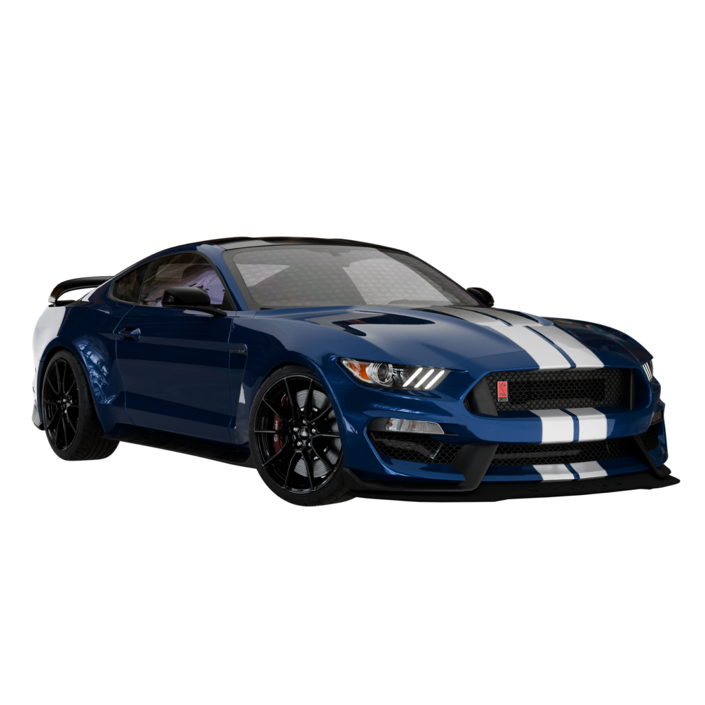 Ford Mustang Shelby GT350 2020 • iMeshh - 3D Model for Blender 4.0+