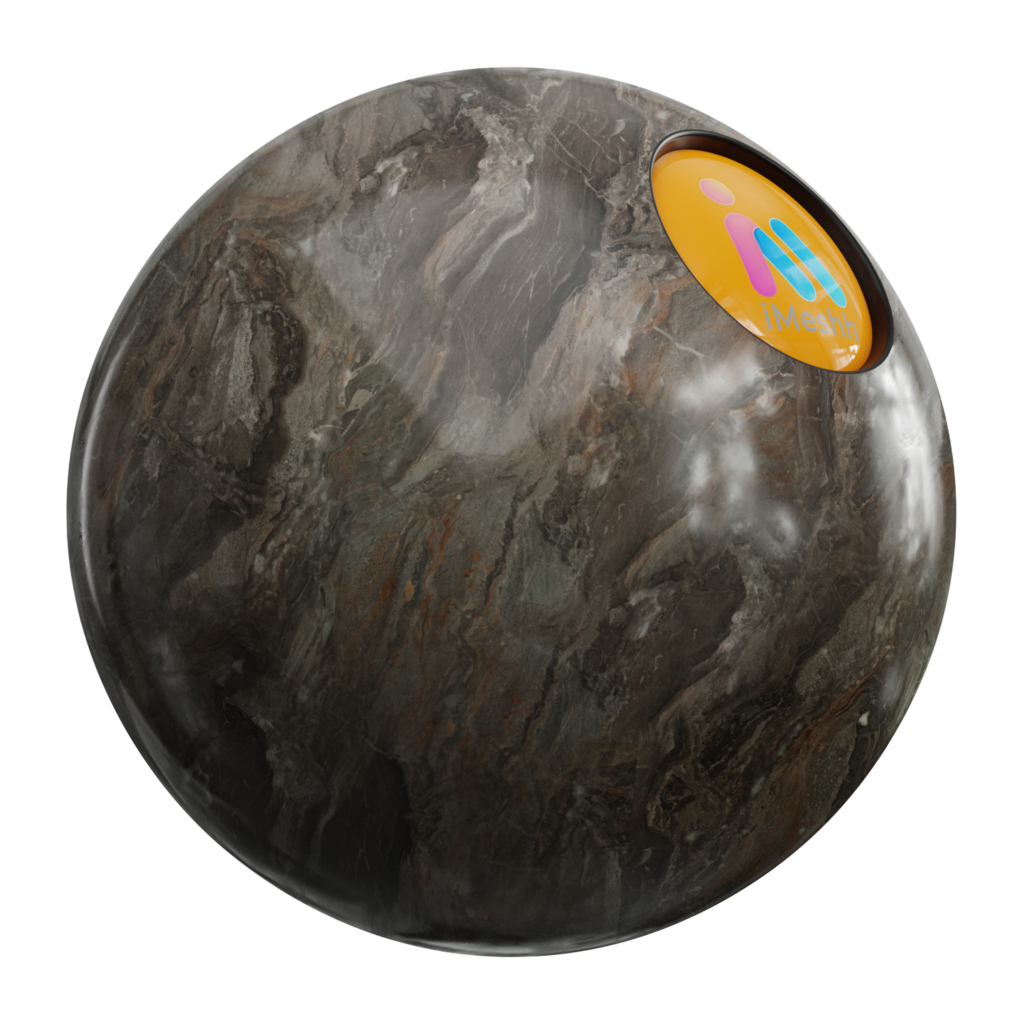 Marble Cipollino Copper Worktop • iMeshh - 3D Model for Blender 4.0+