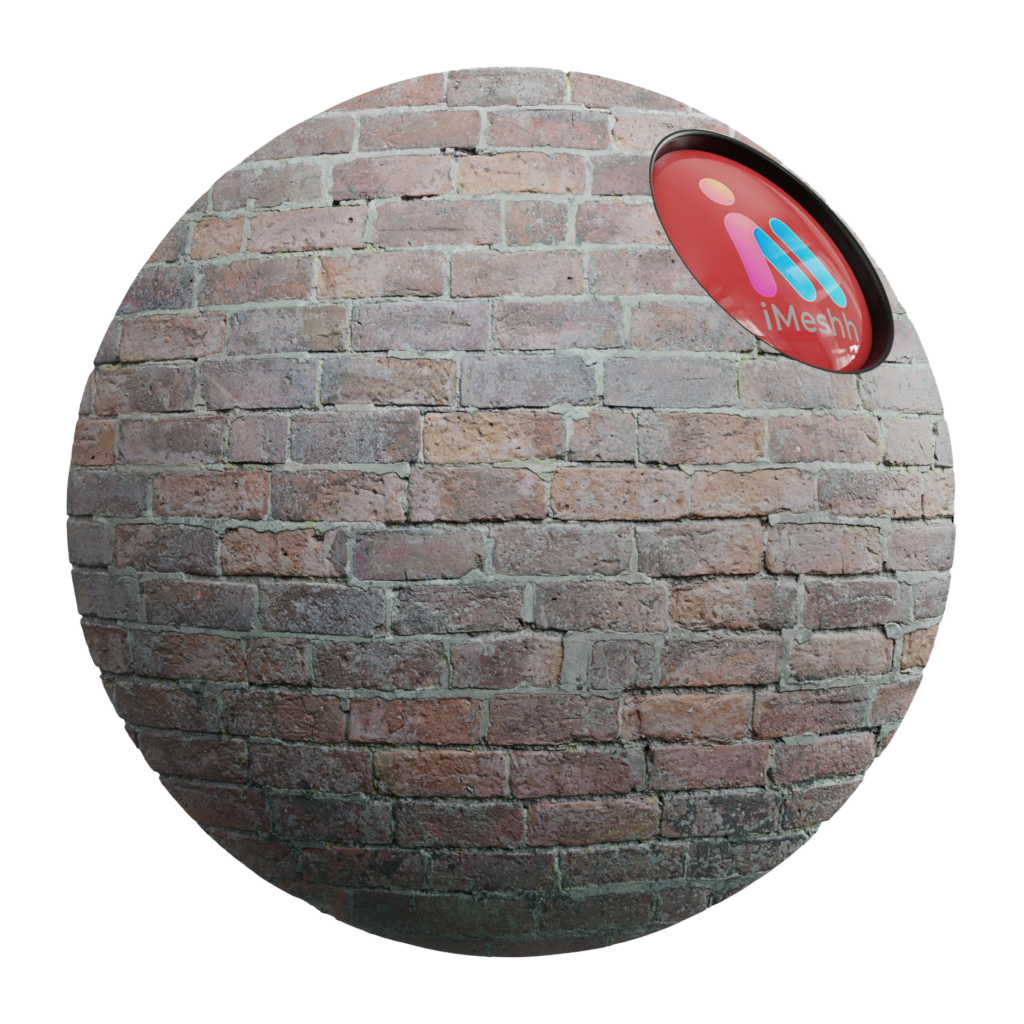 Classic Multicolor Stone Bricks for Blender 3D • iMeshh 3D Library