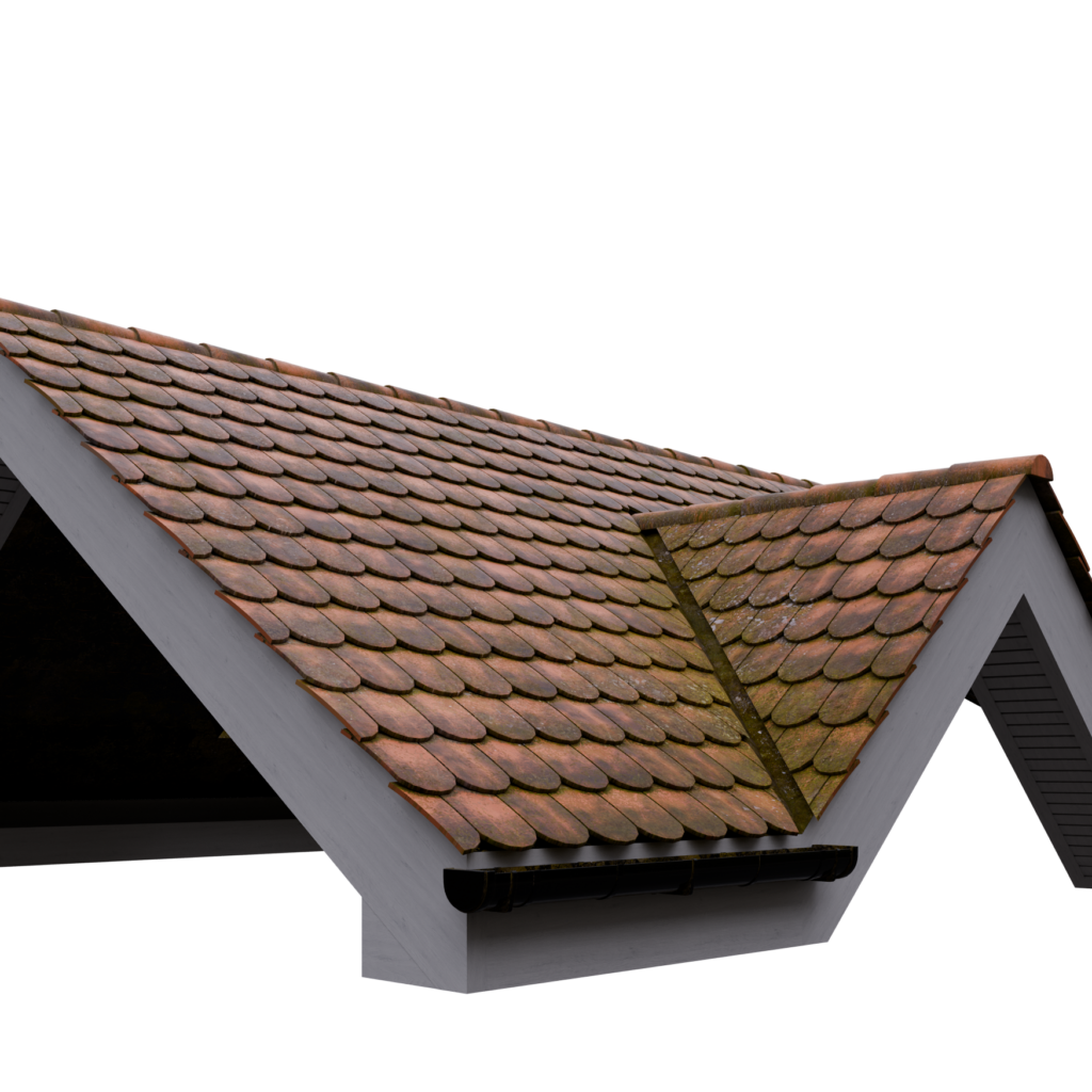 Roof Tile Geometry Nodes 07 • iMeshh - 3D Model for Blender 4.0+
