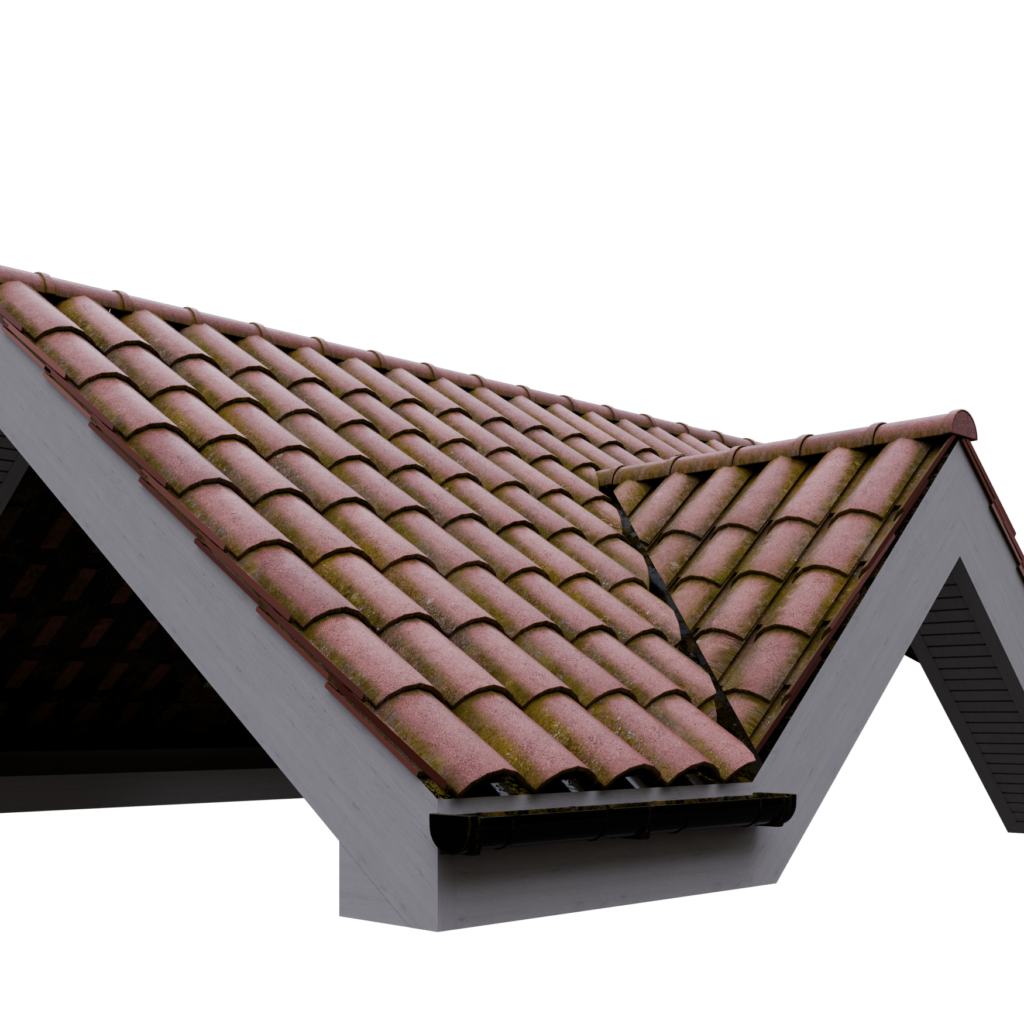 Roof Tile Geometry Nodes 19 • iMeshh - 3D Model for Blender 4.0+