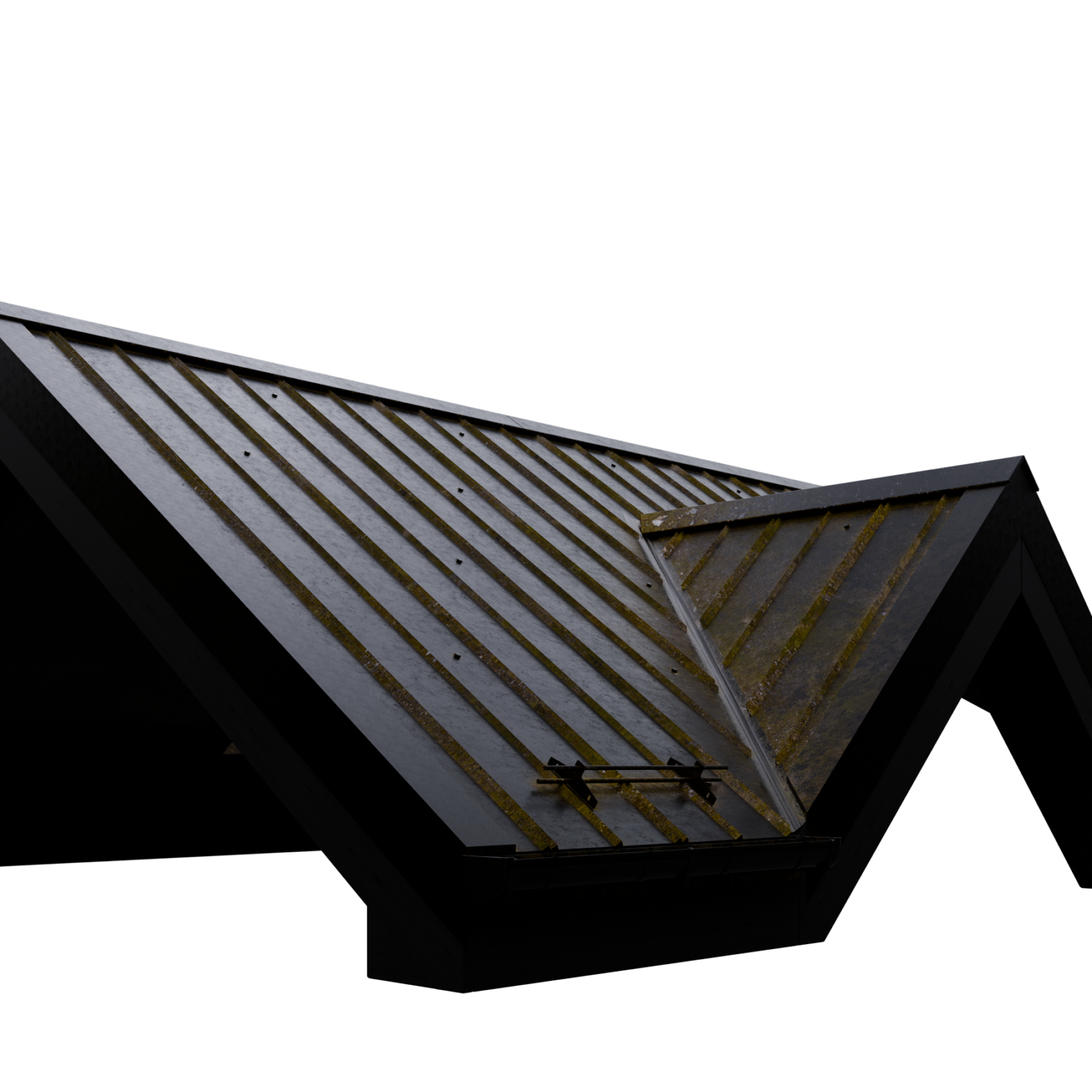 Metal Roof Geometry Nodes 04 • iMeshh - 3D Model for Blender 4.0+