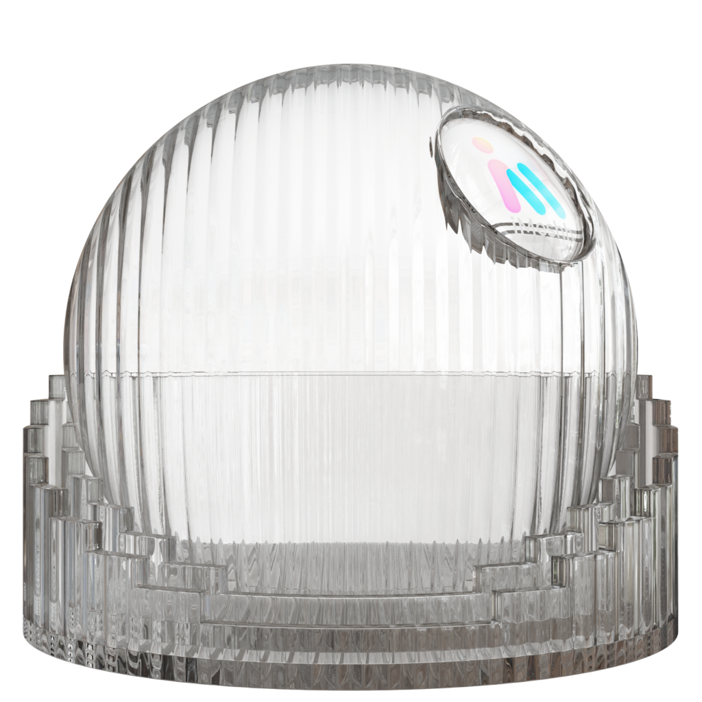 Fluted Glass Preset 01 • iMeshh - 3D Model for Blender 4.0+