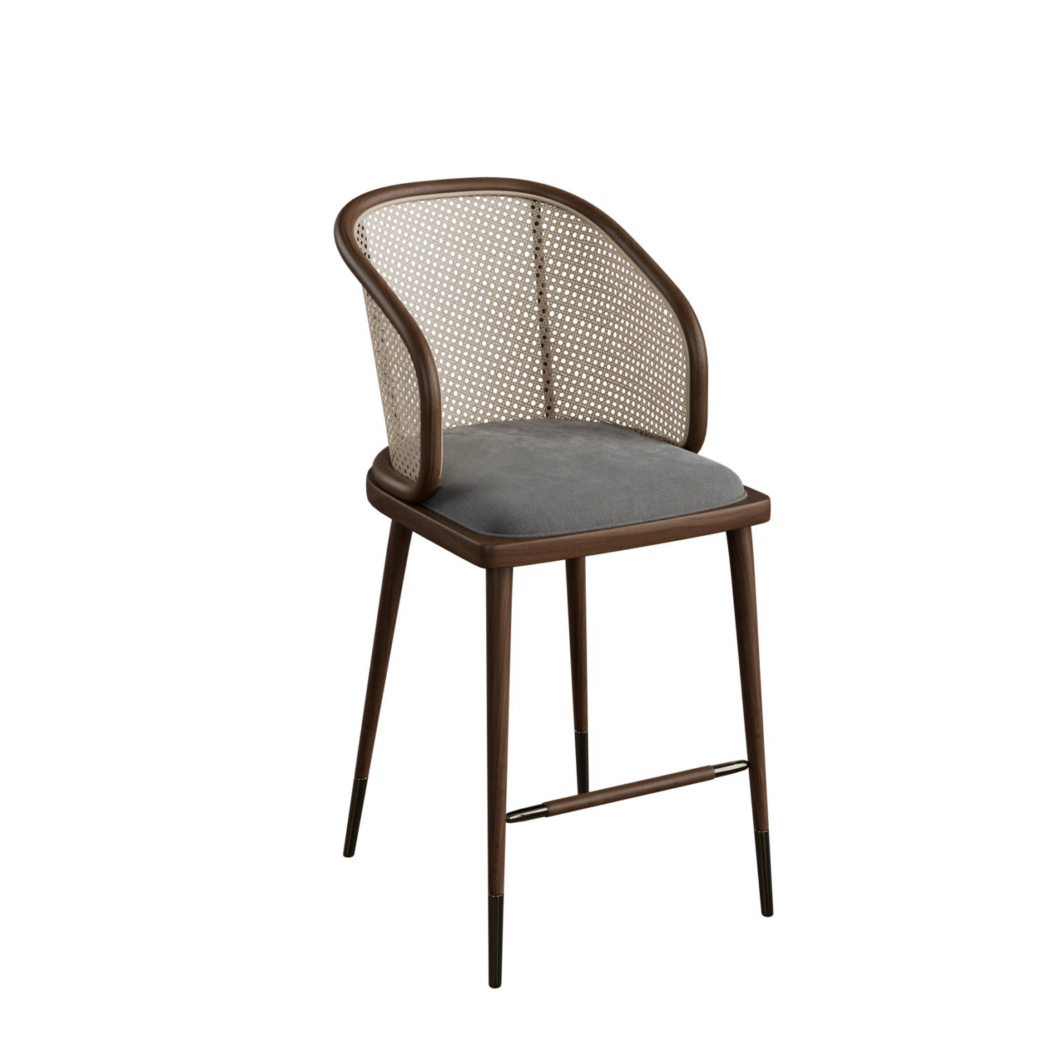 Wicker Weave Stool 01 • iMeshh - 3D Model for Blender 4.0+