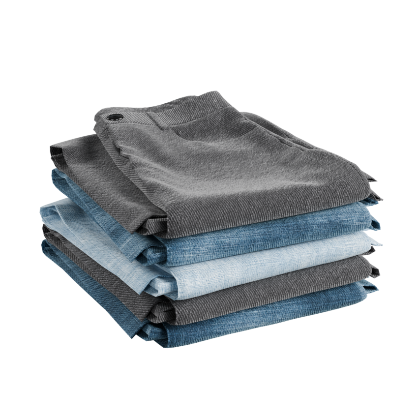 Folded Jeans Stack 01 • iMeshh - 3D Model for Blender 4.0+
