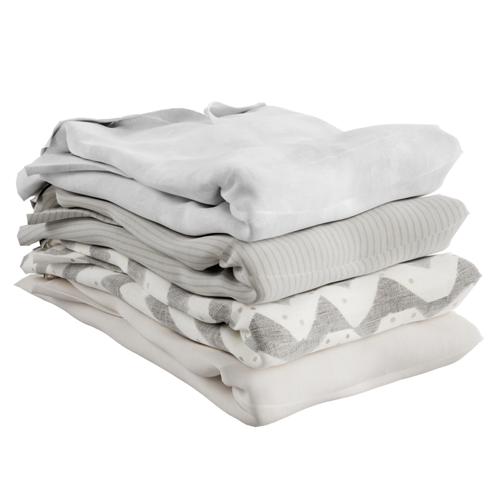 Folded Shirts Stack 04 • iMeshh - 3D Model for Blender 4.0+