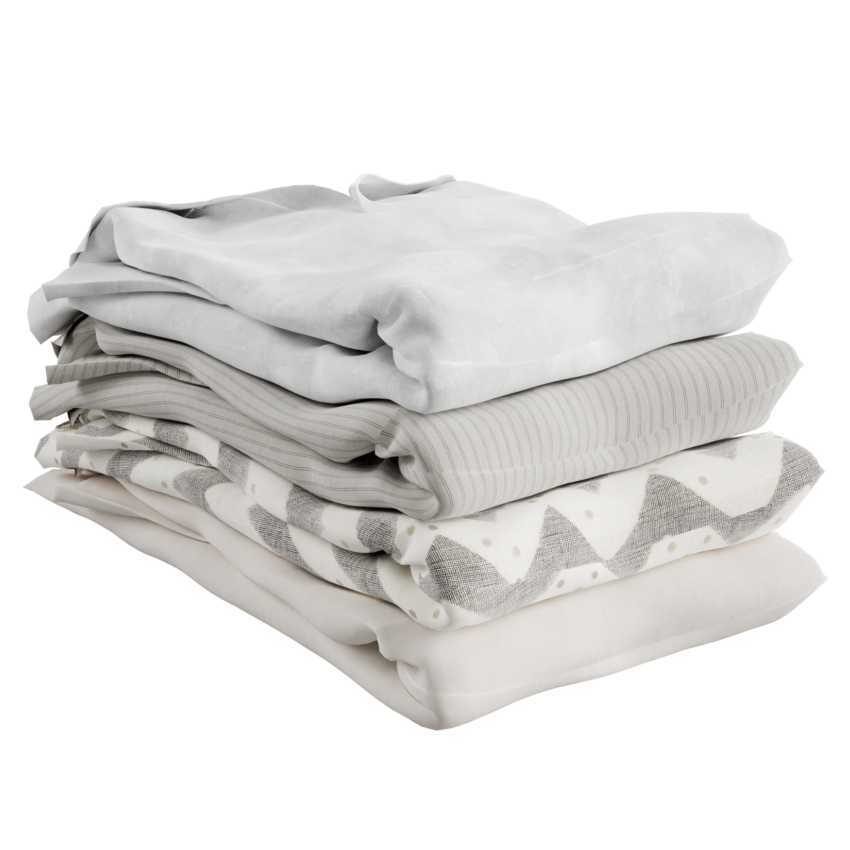 Folded Shirts Stack 04 • iMeshh - 3D Model for Blender 4.0+