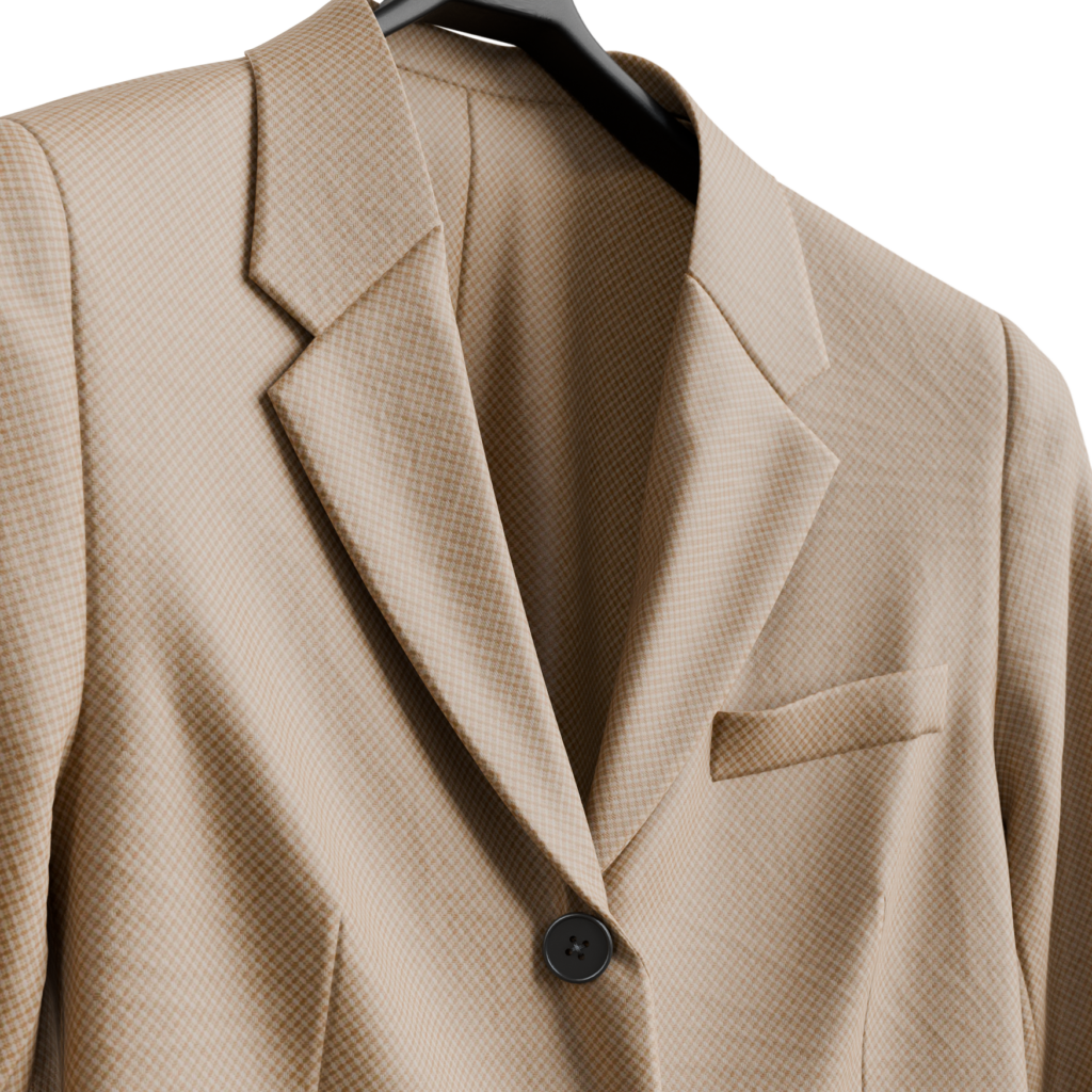 Hanging Female Blazer 01 • iMeshh - 3D Model for Blender 4.0+