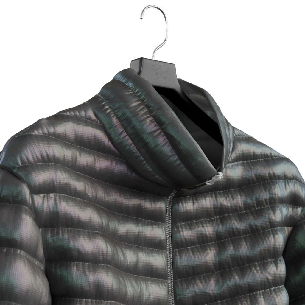 Hanging Lightweight Jacket 01 • iMeshh - 3D Model for Blender 4.0+