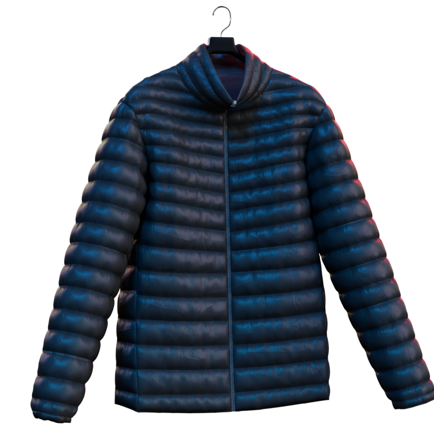 Hanging Lightweight Jacket 01 • iMeshh - 3D Model for Blender 4.0+