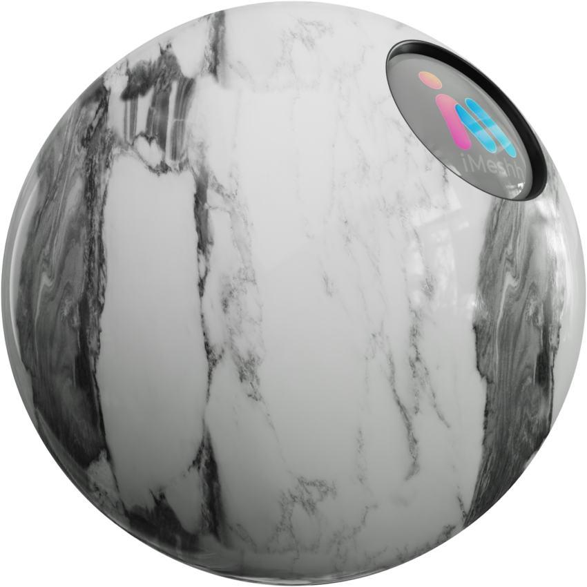 Mono Wave Marble 01 • iMeshh - 3D Model for Blender 4.0+
