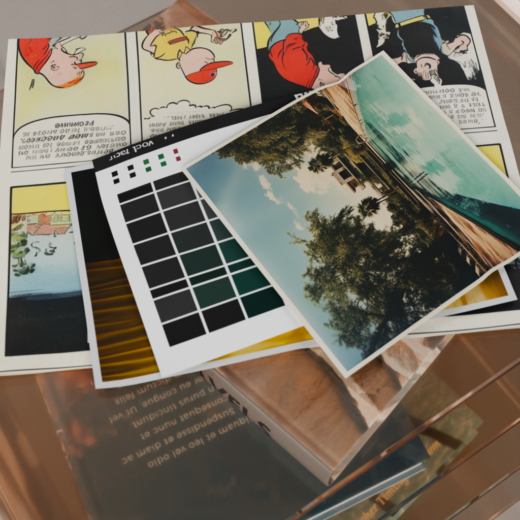 Wavy Acrylic Coffee Table 01 • iMeshh - 3D Model for Blender 4.0+