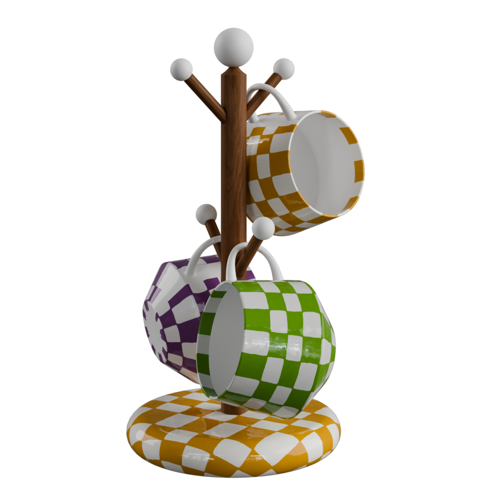 Mug Tree 02 • iMeshh - 3D Model for Blender 4.0+