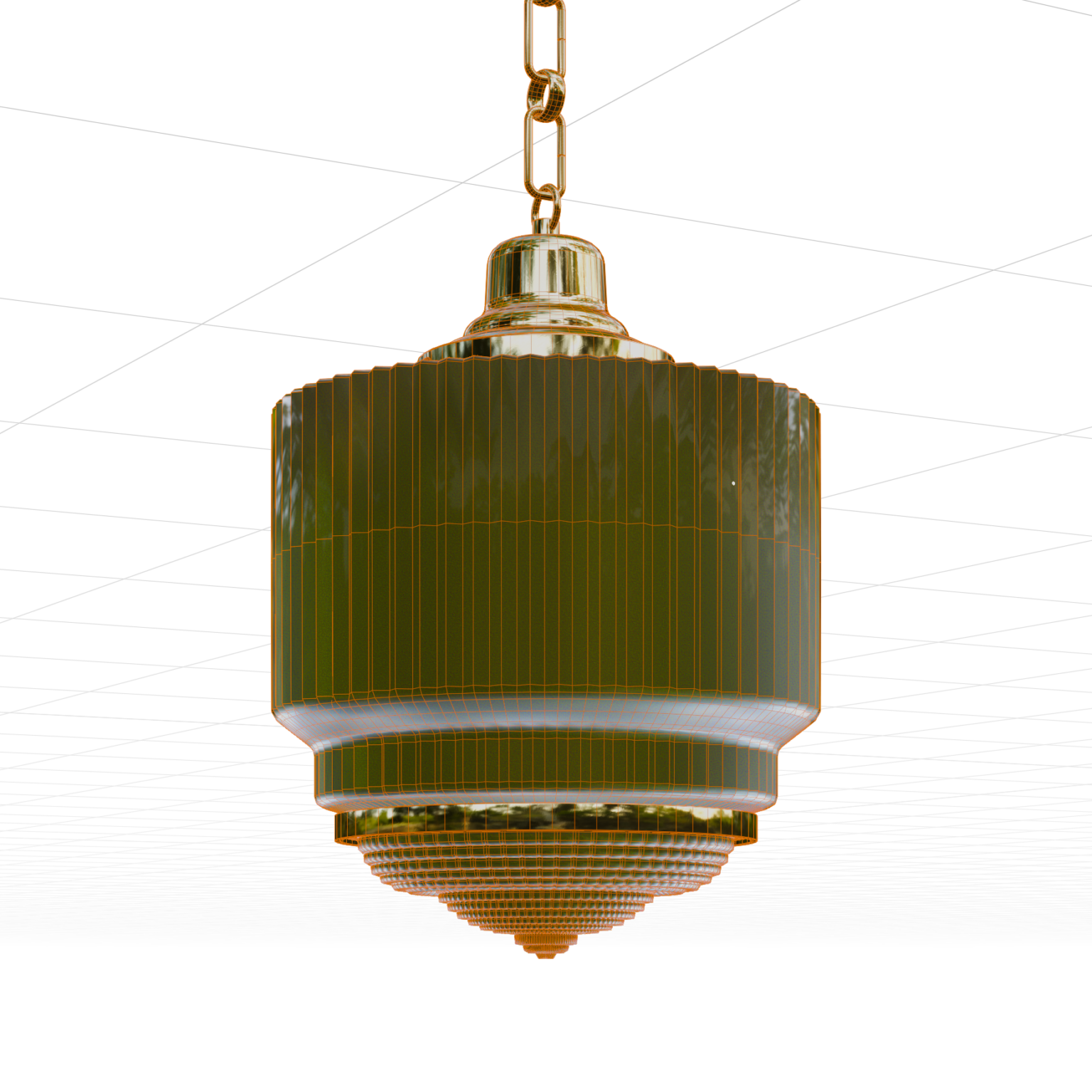 Glass Deco Pendant 01 • iMeshh - 3D Model for Blender 4.0+