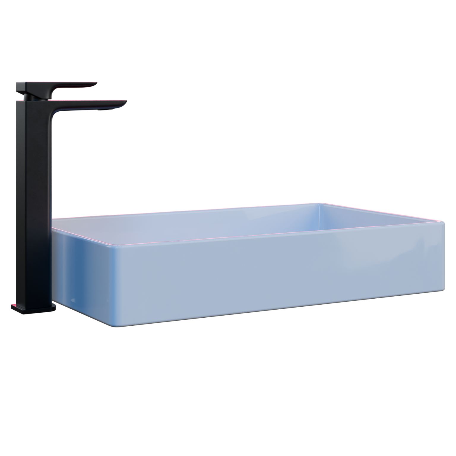Rectangular Basin 02 • iMeshh - 3D Model for Blender 4.0+
