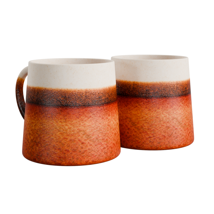 Gradient Ceramic Mug 01 • iMeshh - 3D Model for Blender 4.0+