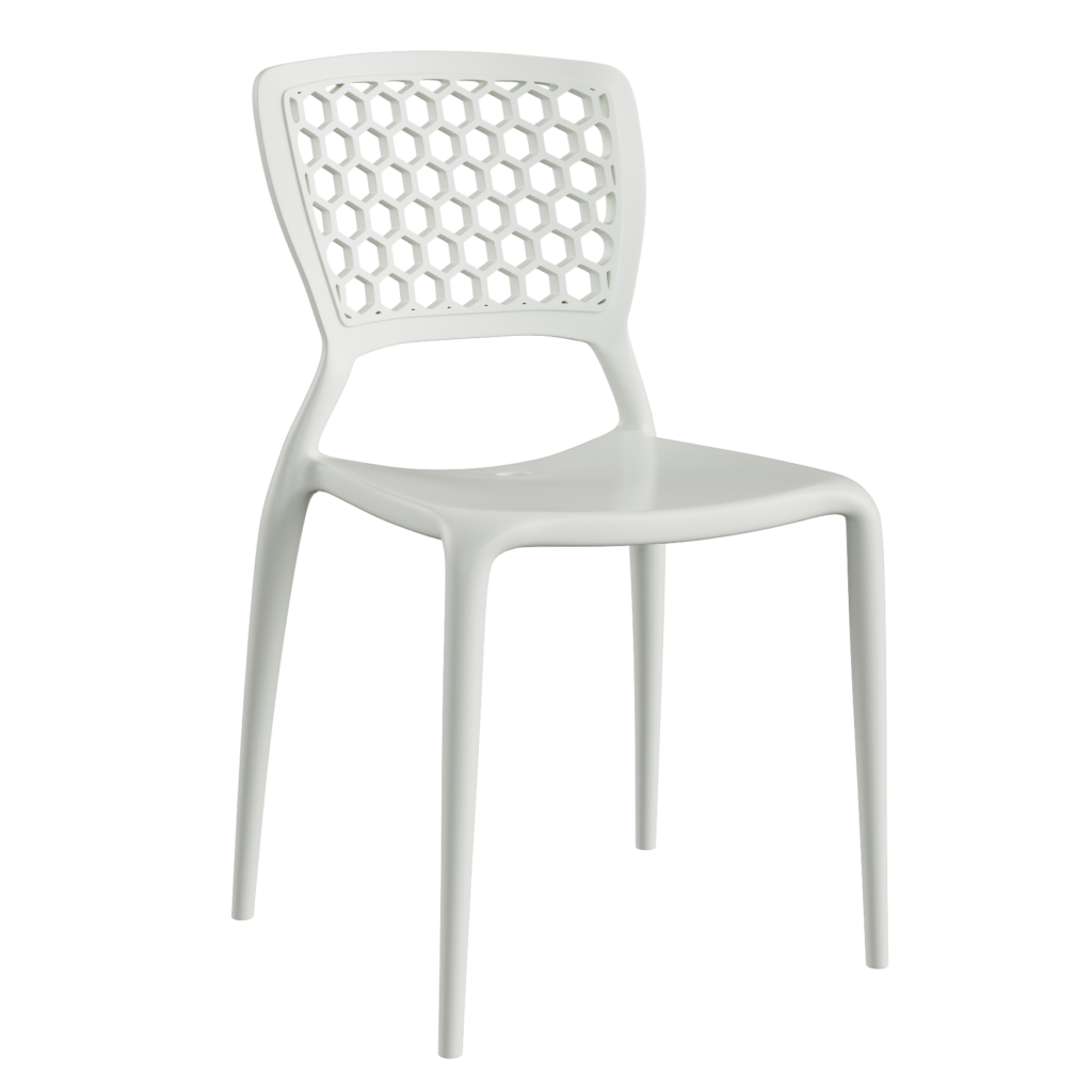 Plastic Honeycomb Chair 01 • iMeshh - 3D Model for Blender 4.0+