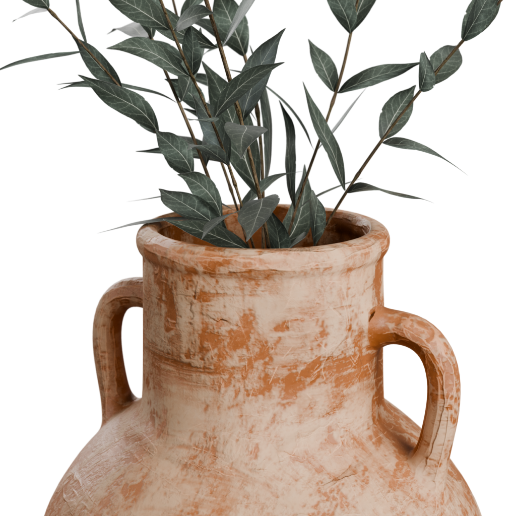 Olive Sprays Amphora 01 • iMeshh - 3D Model for Blender 4.0+